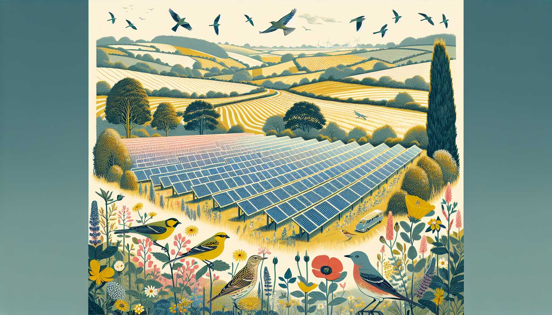 UK To Expand Solar Farms: Boosting Biodiversity and Energy by 2035 ...