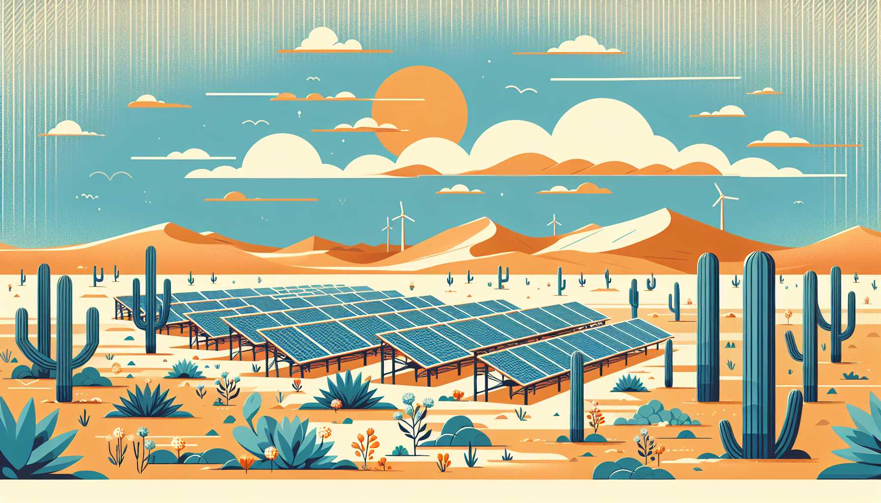Solar Farms Create Unexpected Haven for Endangered Desert Plants ...