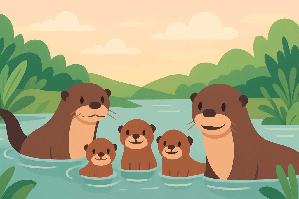 Endangered Giant Otter Triplets Born in Conservation Milestone ...