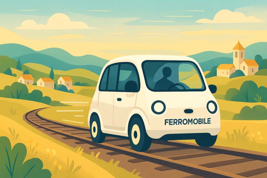 France's Dual-Mode Electric Van Revives Abandoned Rural Rail Lines ...